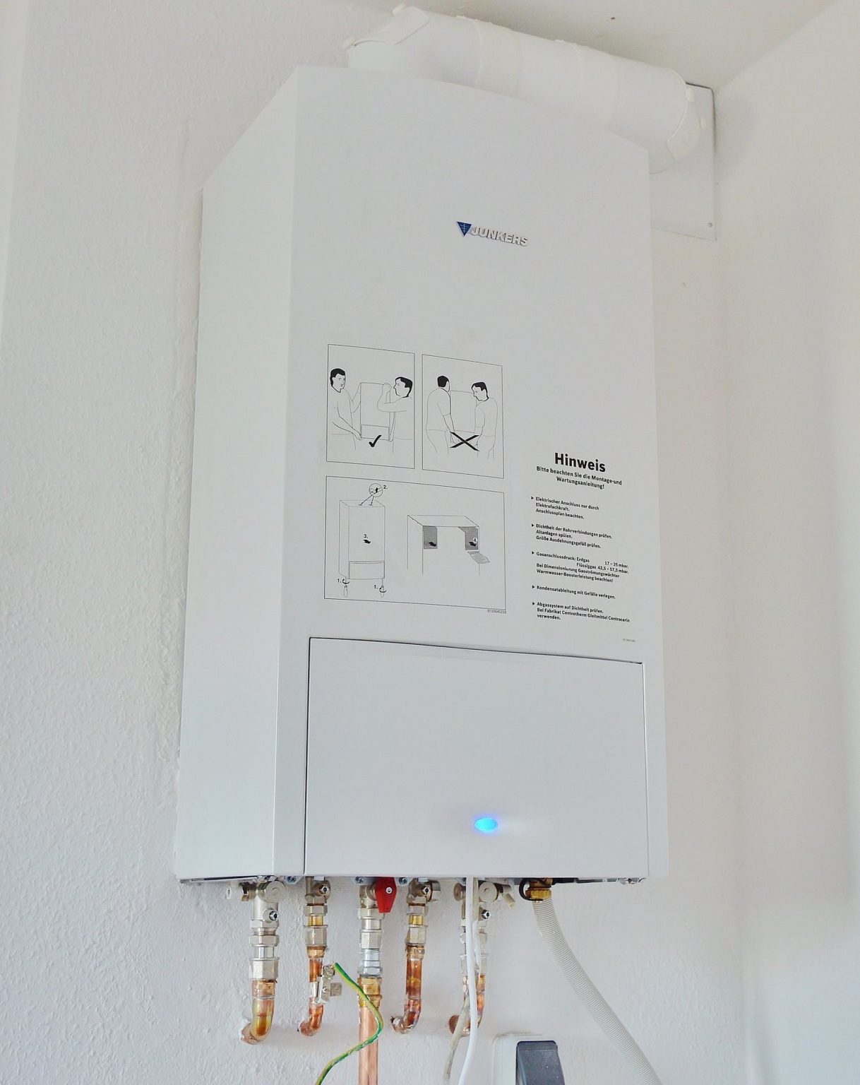 Kein warmes Wasser beim Vaillant Durchlauferhitzer  bomaoo
